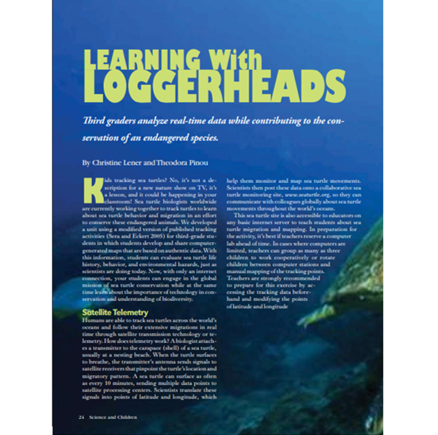 Mapping Sea Turtle Movement in Long Island Sound - Long Island Sound ...